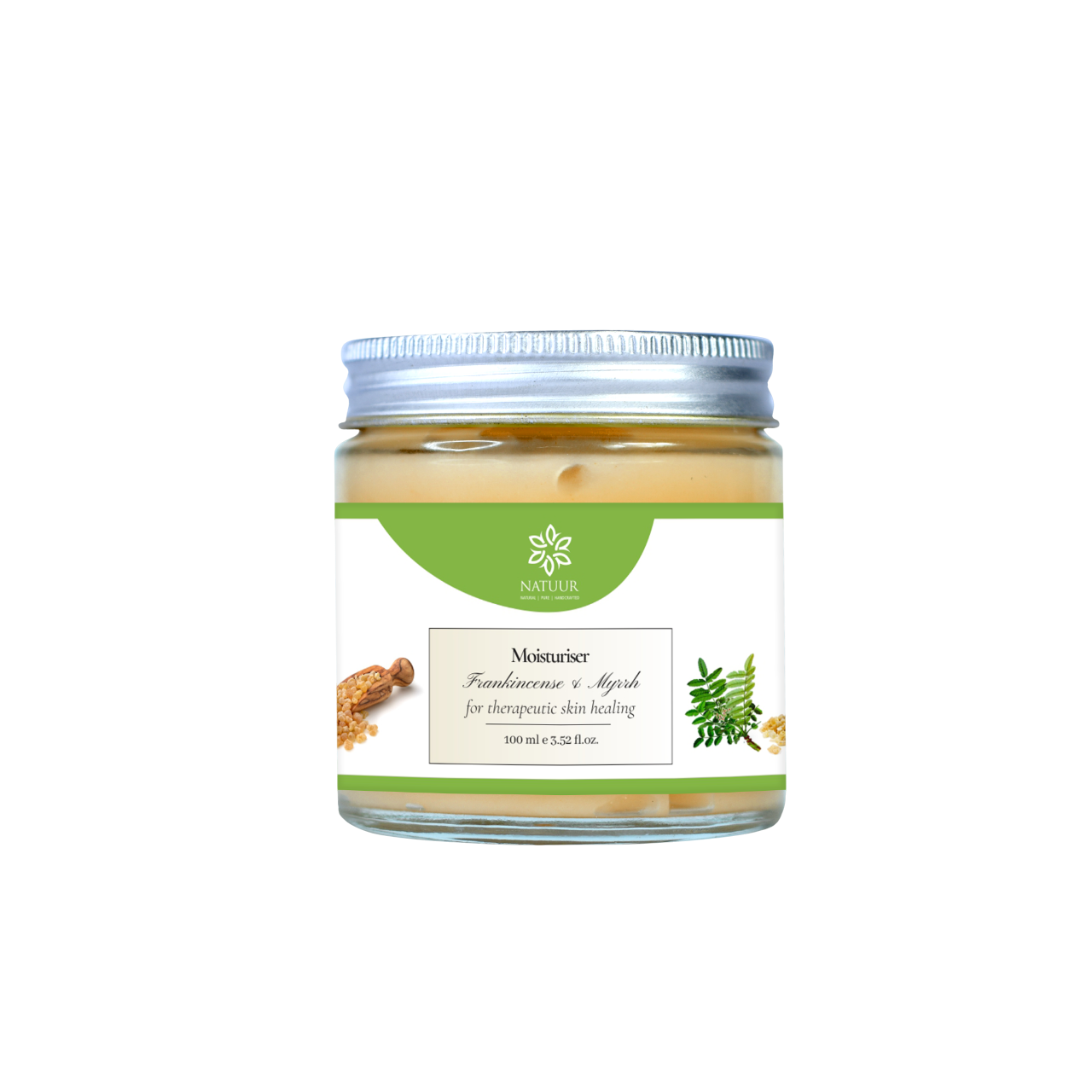Frankincense & Myrrh Skin Healing Body Lotion, 100gm – Natuur.in