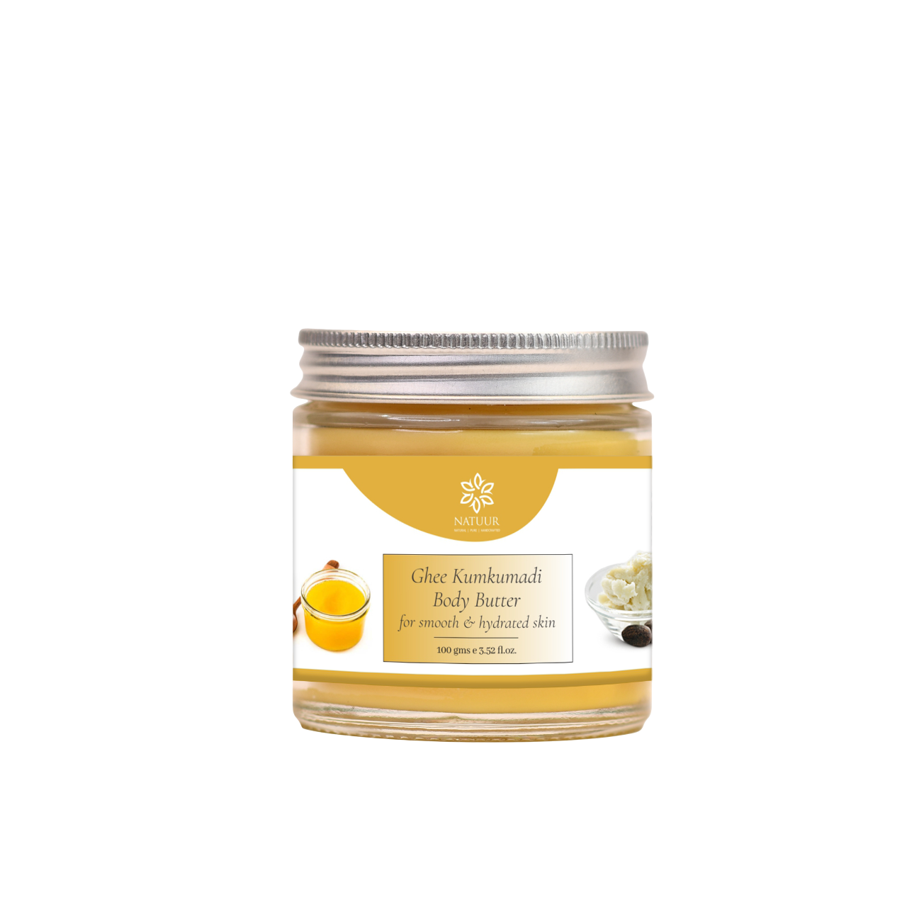Ghee Kumkumadi Body Butter 100 gms – Natuur.in