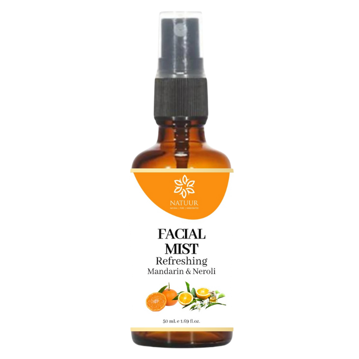 Natuur Refreshing Facial Mist with Mandarin and Neroli – Natuur.in