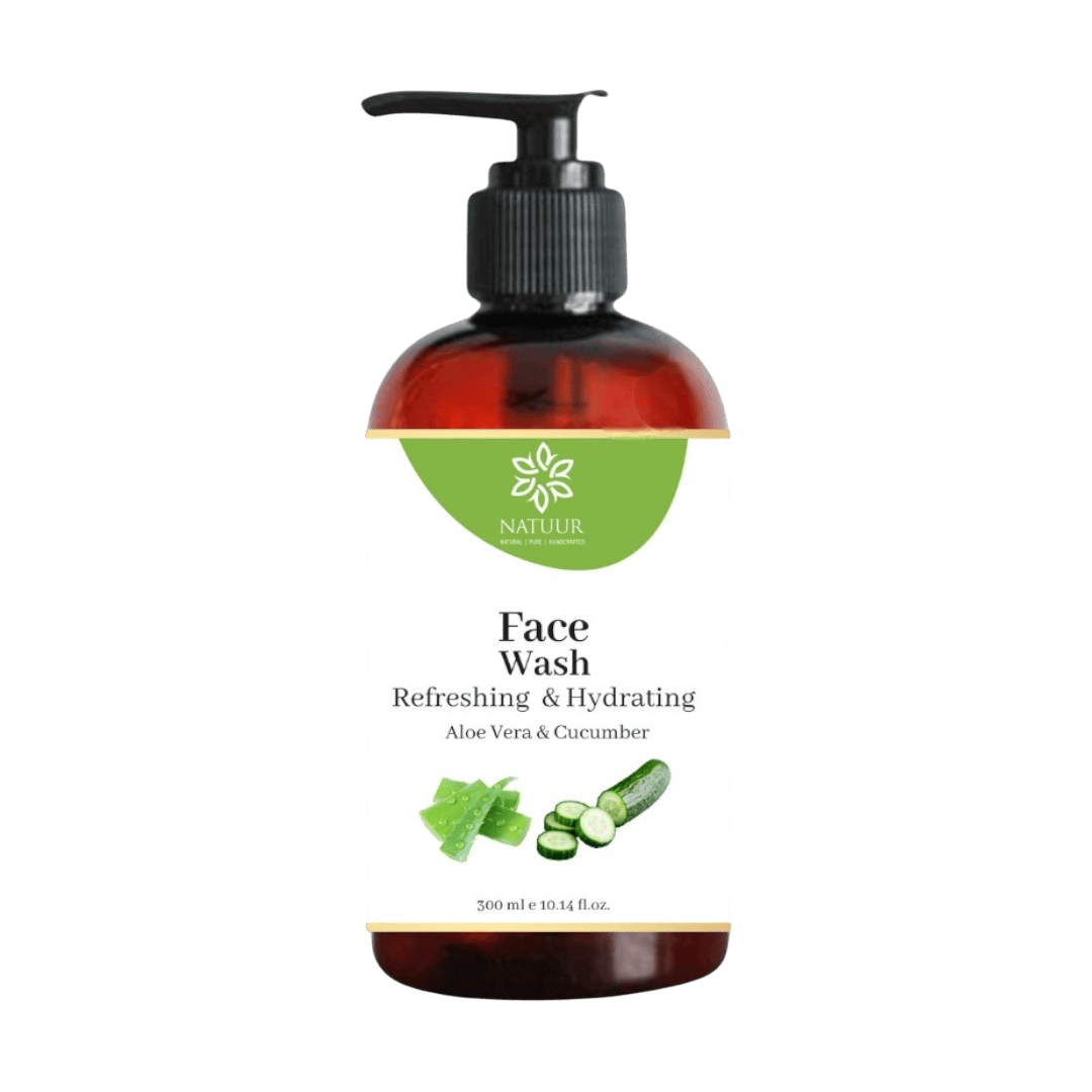 Aloe Vera Cucumber Face Wash - Refreshing & Hydrating for Normal Skin ...