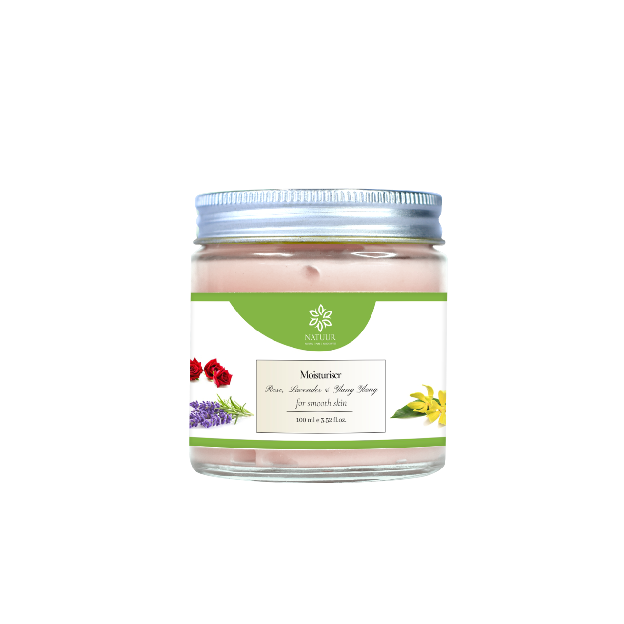 Natuur Rose Ylang Ylang Moisturiser Non-Greasy, 100gm – Natuur.in