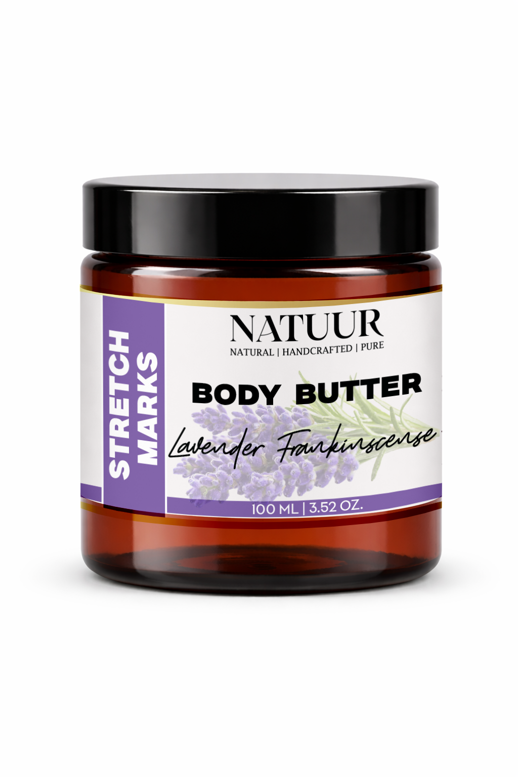Anti Stretch Mark Cream: Cocoa Butter, Lavender & Frankincense, 100g ...
